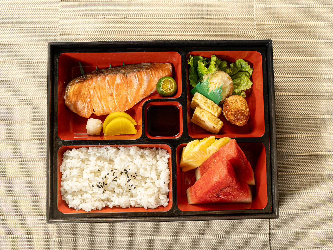Sake Shioyaki Bento – Nonki Japanese Restaurant